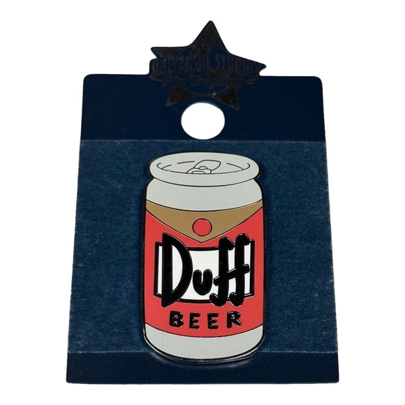 Universal | Other | Universal Studios The Simpsons Duff Beer Can Pin ...